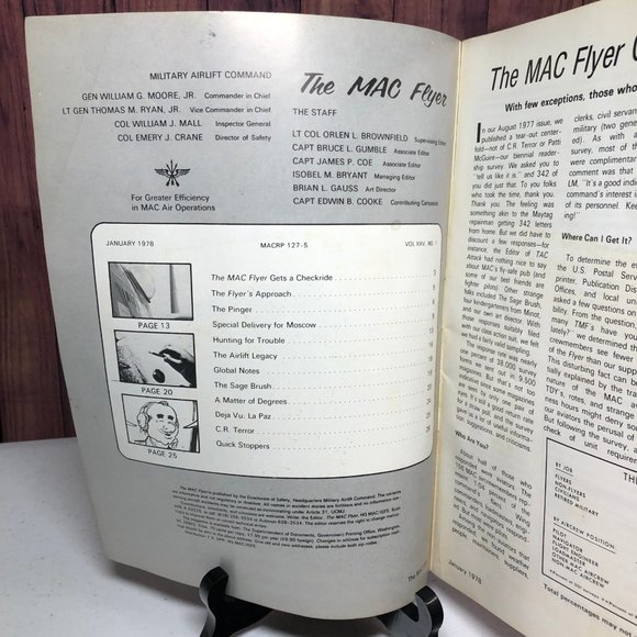 Vintage | Accents | Rare Vntg 978 The Mac Flyer Magazine | Poshmark